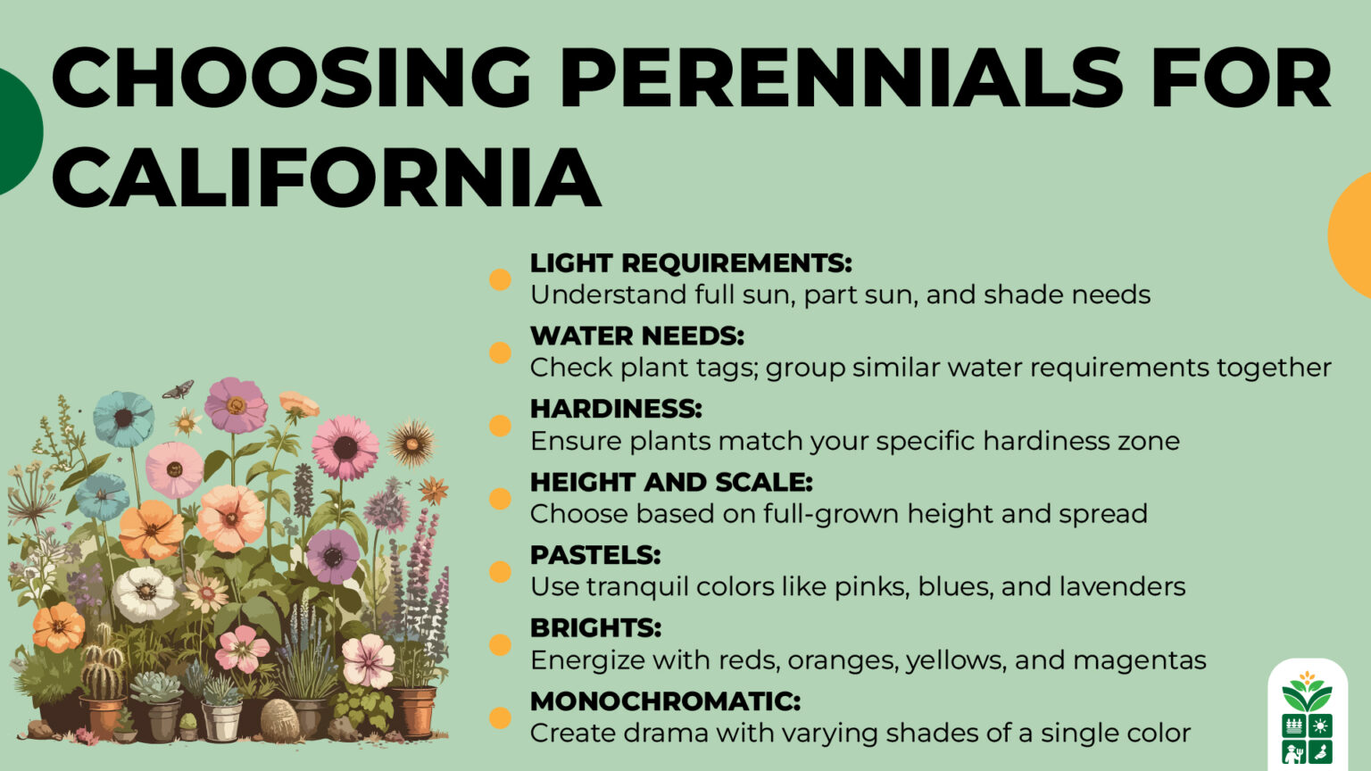 9 Best Perennials for Northern California Gardens