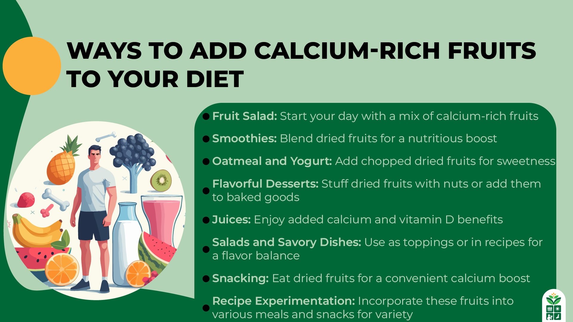 9 Fruits That are Highest in Calcium